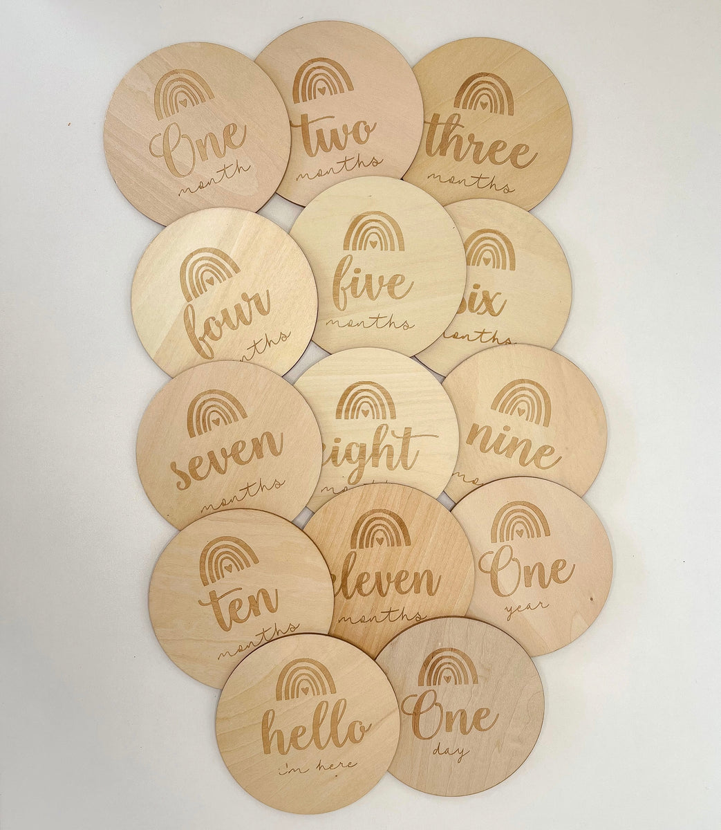 Milestone Set – Bare Butterfly Baby Gifts